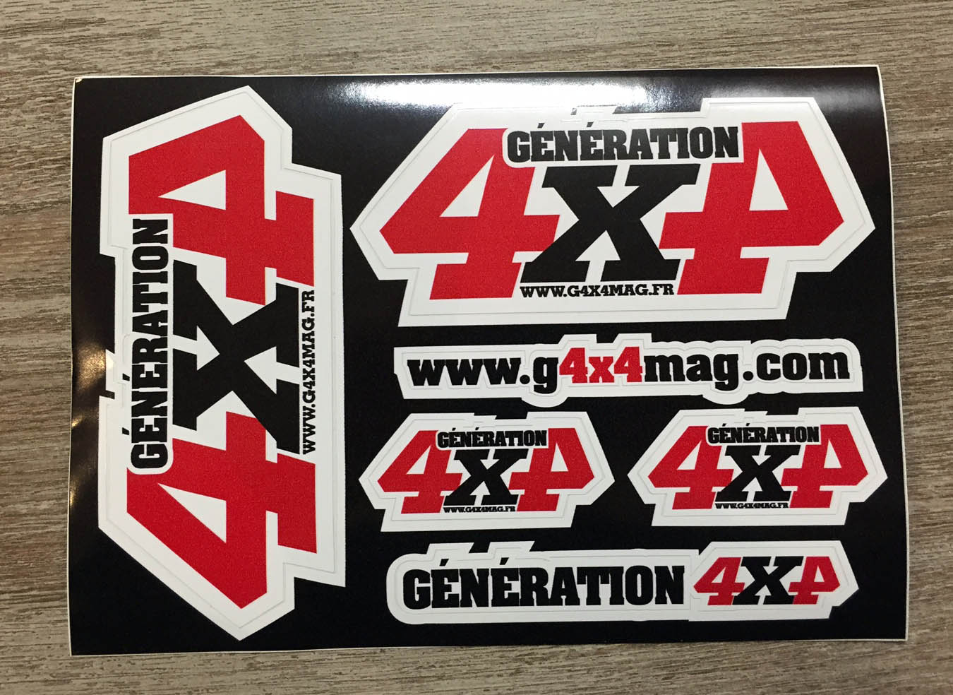 stickers generation 4x4 - Generation 4x4 Magazine