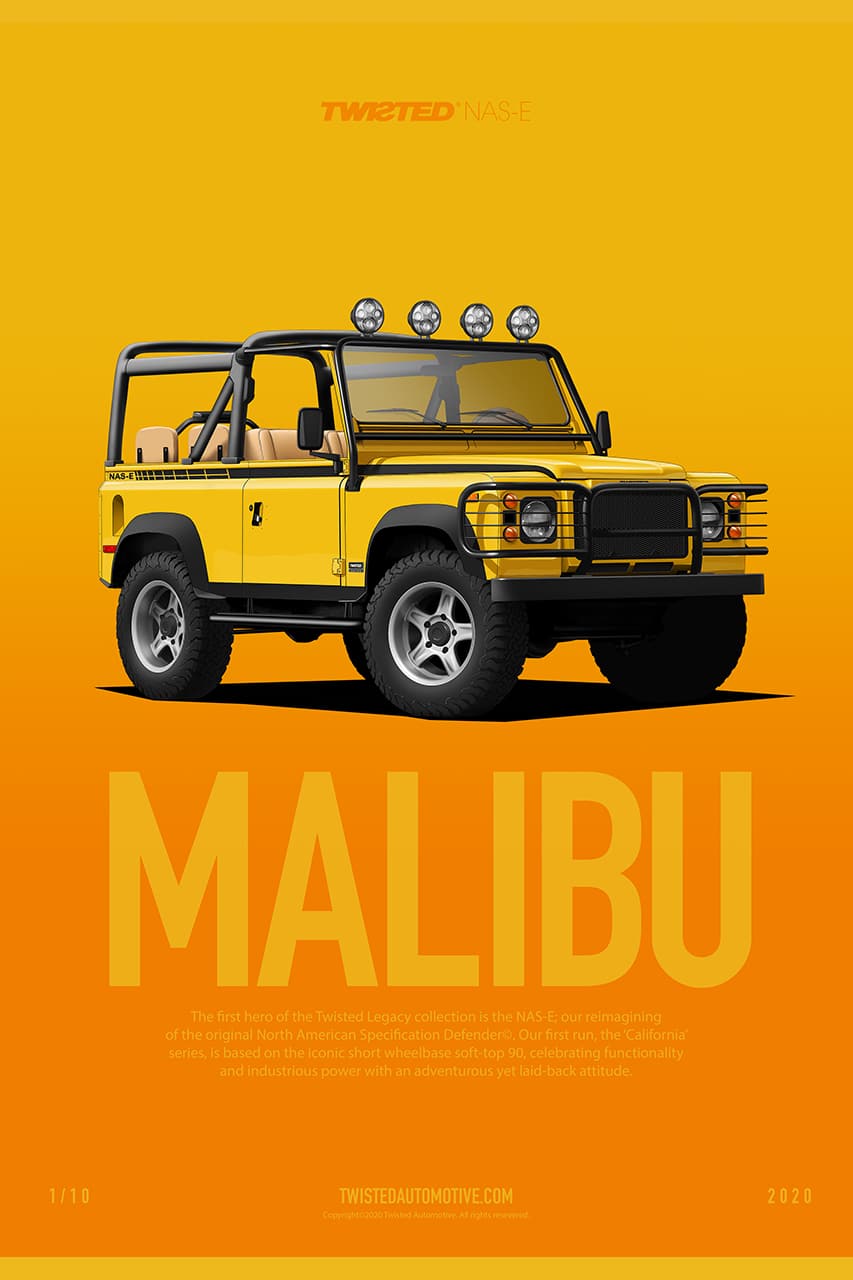 Twisted Automotive Le Defender 4x4 NAS électrique