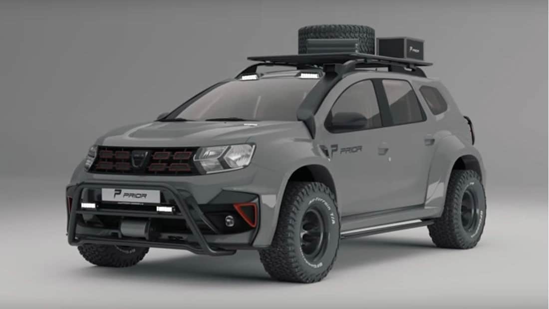 Dacia Duster Préparation Off road Extrême Prior Design
