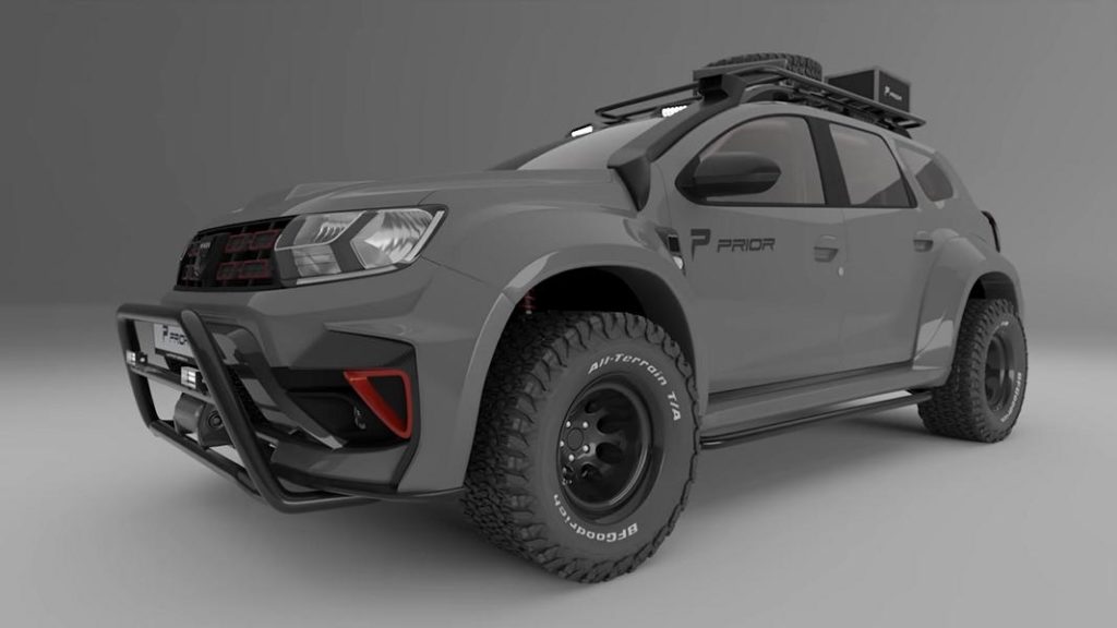 Dacia Duster Préparation Off road Extrême Prior Design