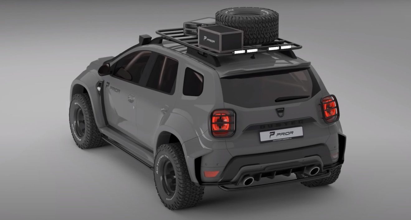 Dacia Duster Préparation Off road Extrême Prior Design