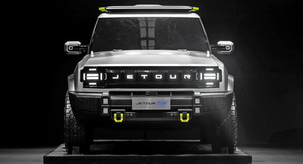 Le constructeur Chery présente le Jetour T-X Entre Bronco et Defender